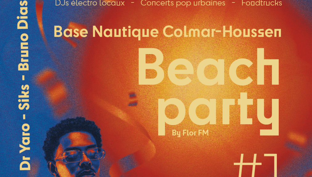 Une grande Beach party électro à Colmar-Houssen pour clôturer l’été en ...